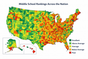 Top Ranking Middle Schools across the United States - GoodNeighborUSA